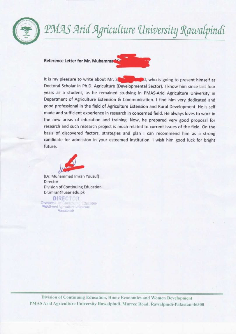 recommendation letter format – CSC Guide Official