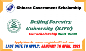 Beijing Forestry University csc scholarship 2021 2022 | bjfu chinese ...