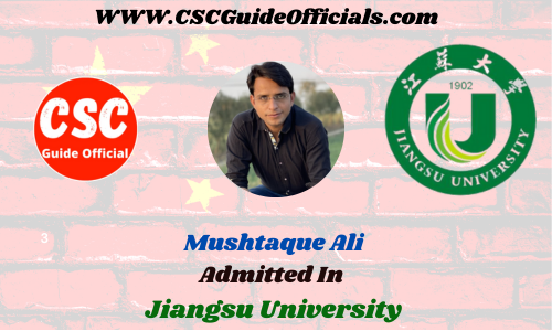 Mushtaque Ali Admitted to the Jiangsu University || China Scholarship ... Mushtaque Ali Admitted to the Jiangsu University || China Scholarship ...